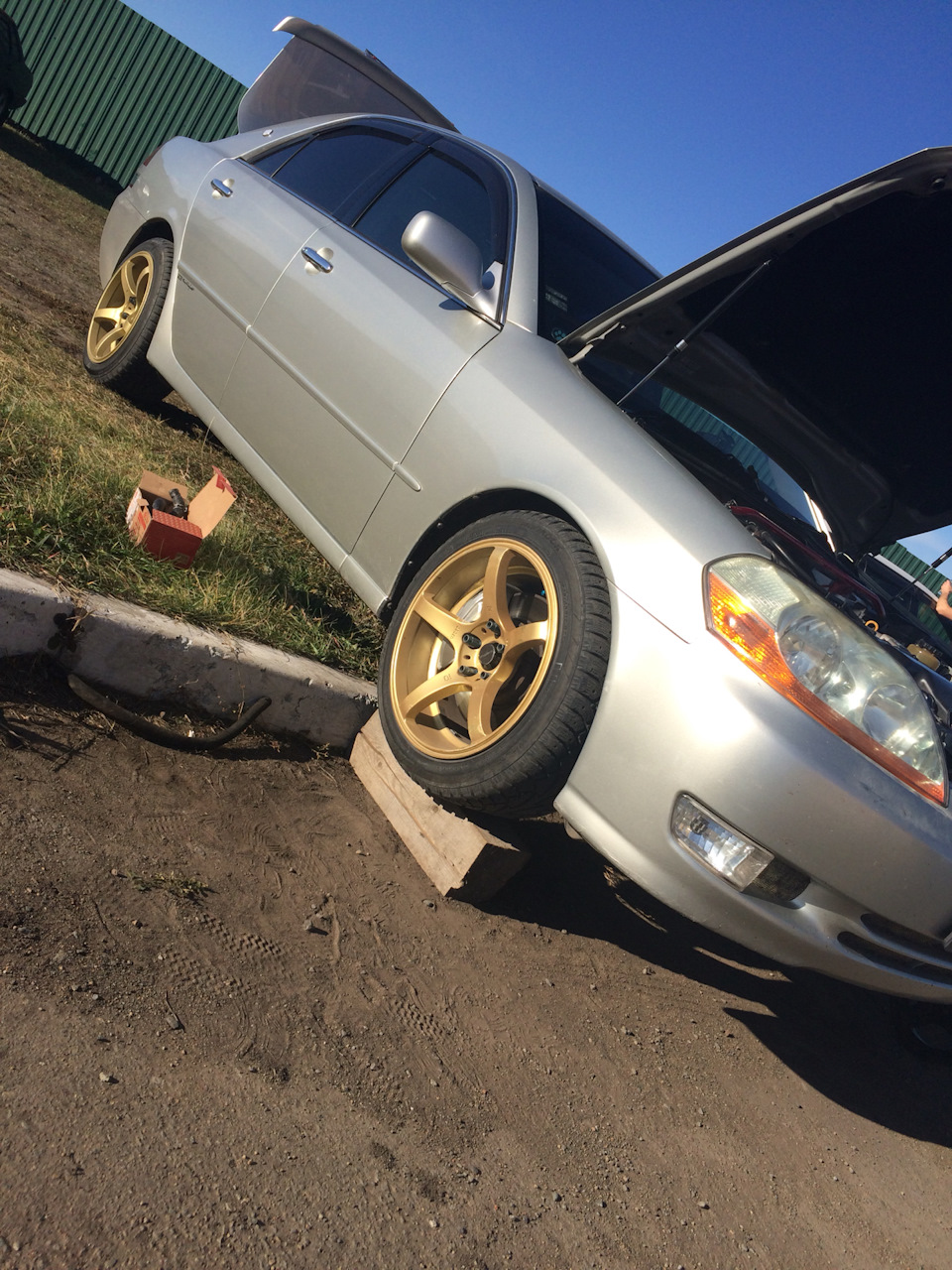 Автомобильный подогрев на 1 jz gte — Toyota Mark II (110), 2,5 л, 2002 ...