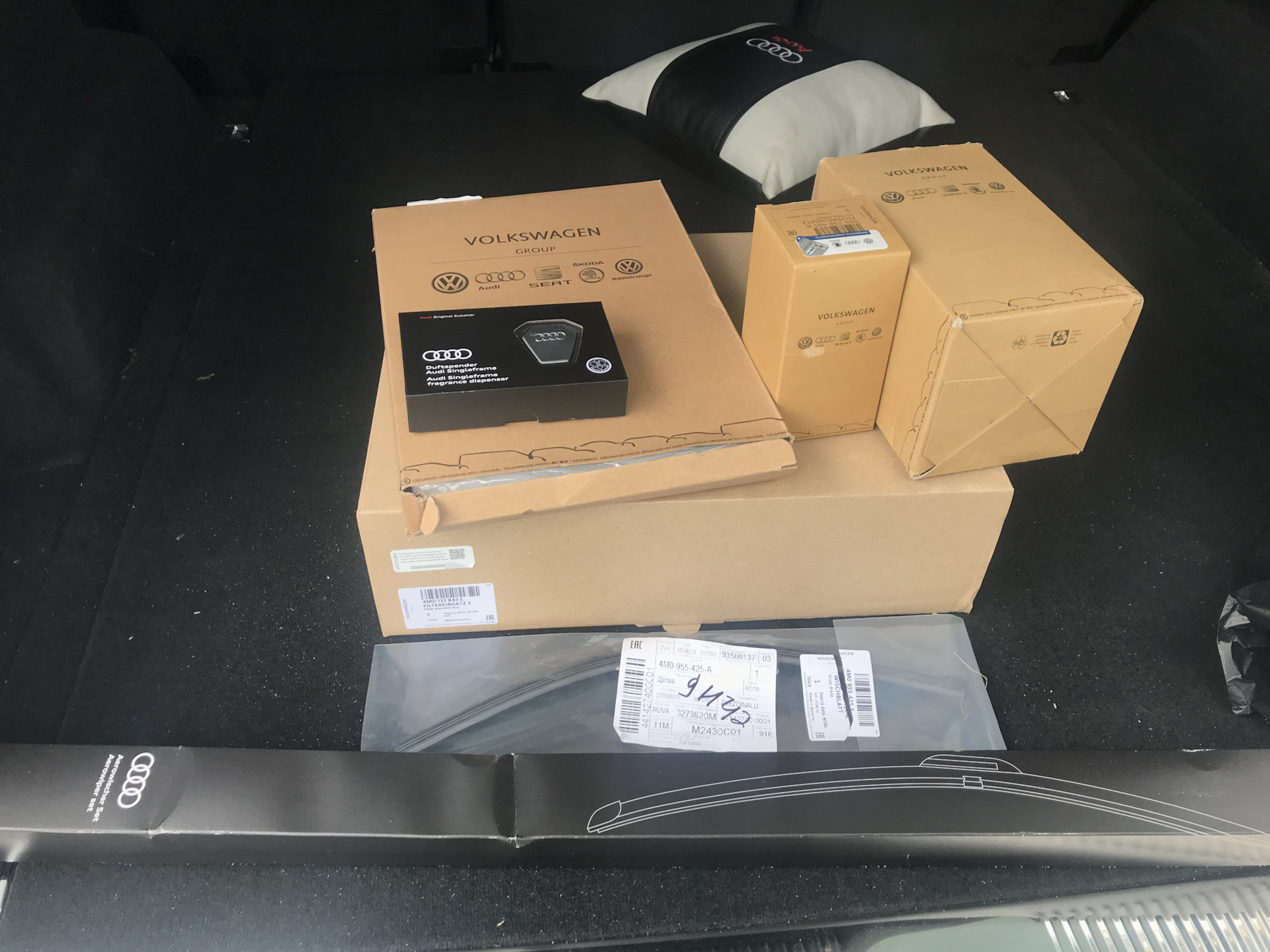 ТО 120 000 — Audi Q7 (2G), 3 л, 2016 года | плановое ТО | DRIVE2