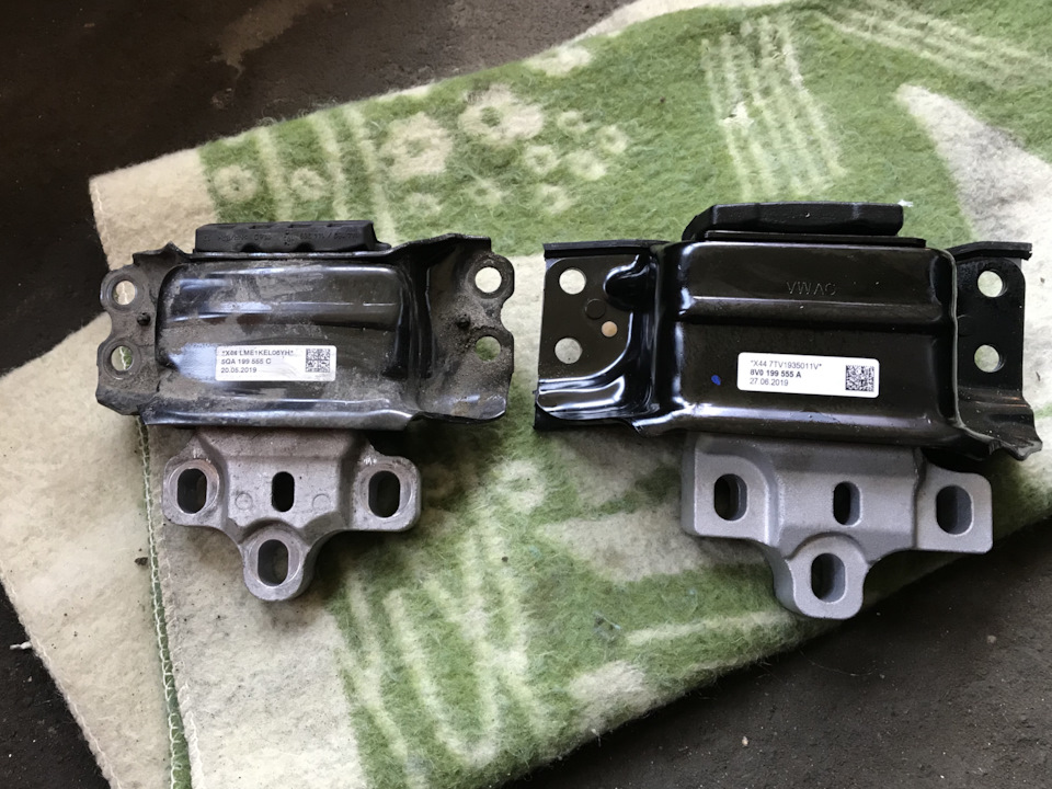 Гидроопора dsg 8V0199555A от Audi на Tiguan 1.4 dq250 4motion ...