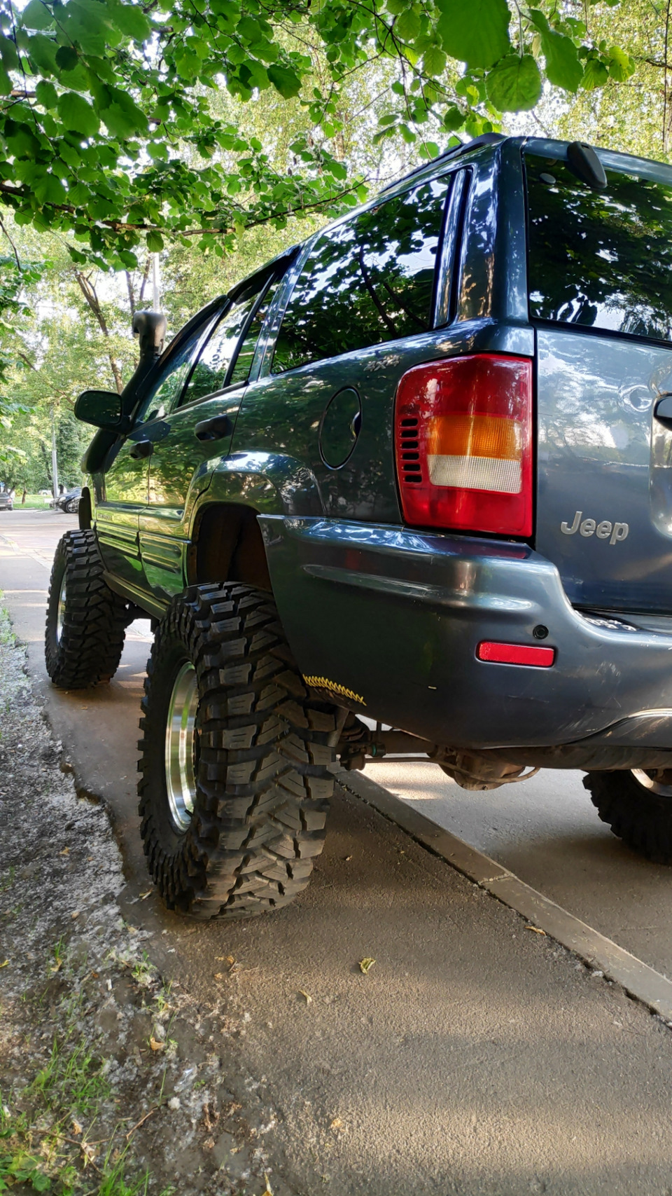 Свершилось! Вжик на 35"х трепадорах. Jeep wj — Jeep Grand Cherokee (WJ), 4,7 л, 2001 года ...