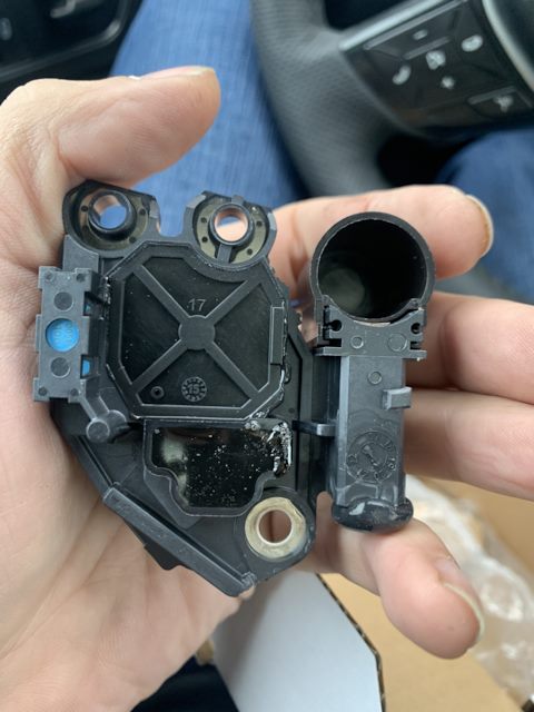 A0041541206 Реле-регулятор генератора Mercedes | Запчасти на DRIVE2