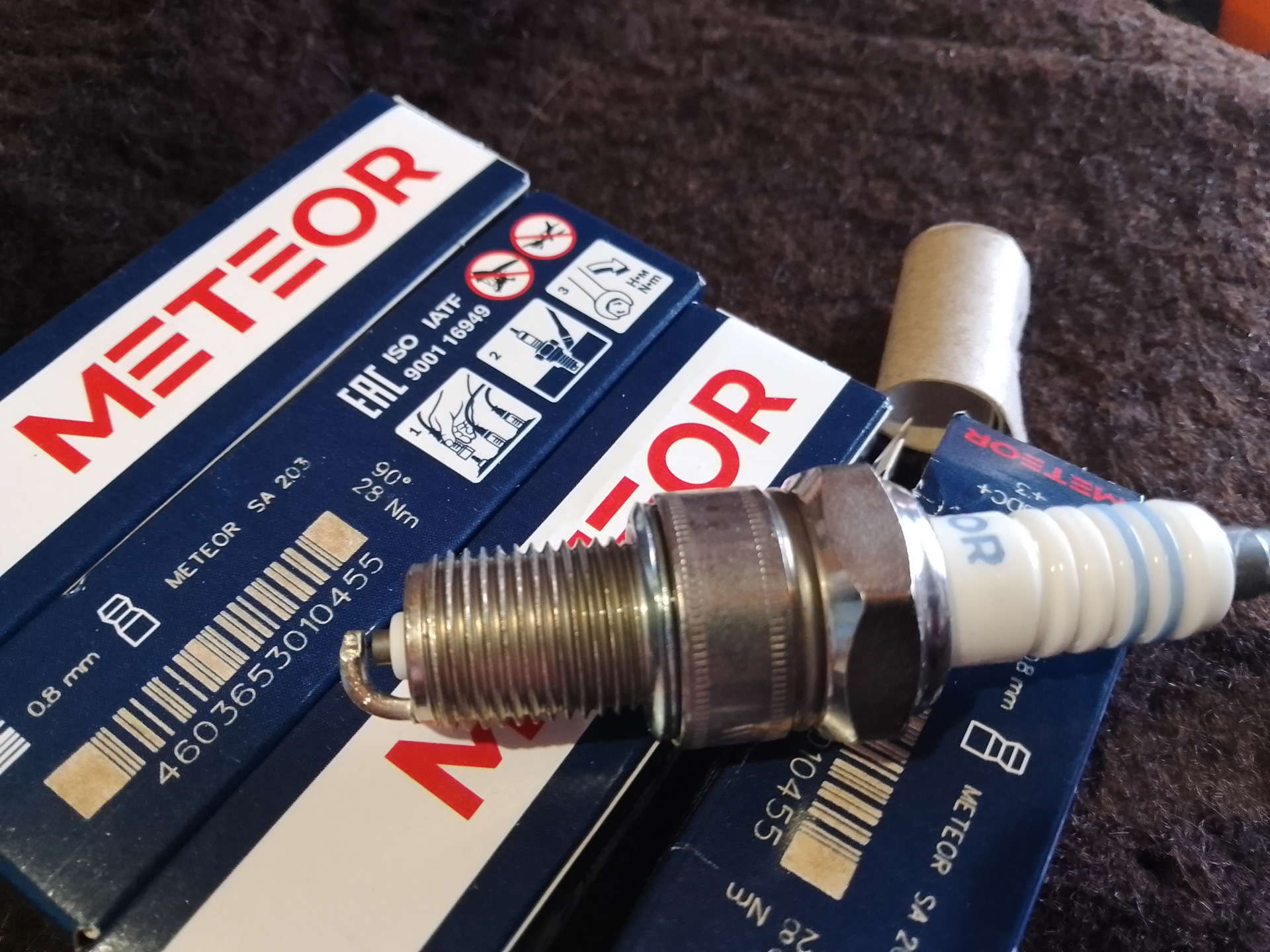 Свечи Meteor sa203. — УАЗ Patriot, 2,7 л, 2006 года | расходники | DRIVE2