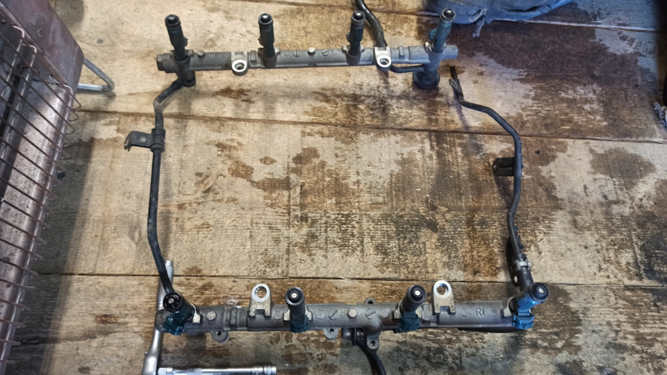 Замена колечек на форсунках — Lexus LX (UZJ100), 4,7 л, 2002 года ...