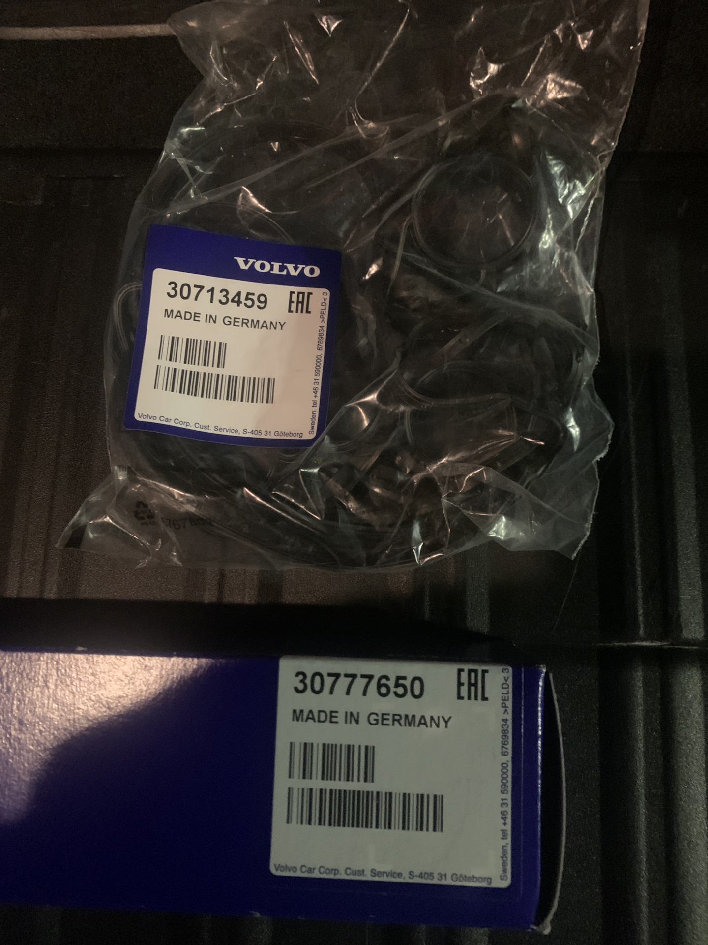 Замена вихревой заслонки — Volvo XC90 (1G), 2,4 л, 2014 года | плановое ...