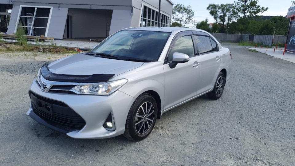 На полпути — Toyota Corolla Axio (E160), 1,3 л, 2018 года | другое | DRIVE2