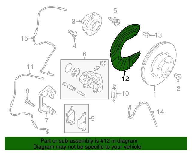 34106787513 Защитный кожух Л BMW | Запчасти на DRIVE2
