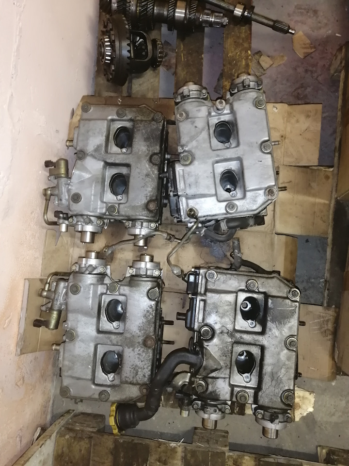 ГБЦ ej18S пара в сбореe j20E ej20D ej22E ej254 ej206 ej208 на Subaru B4 ...