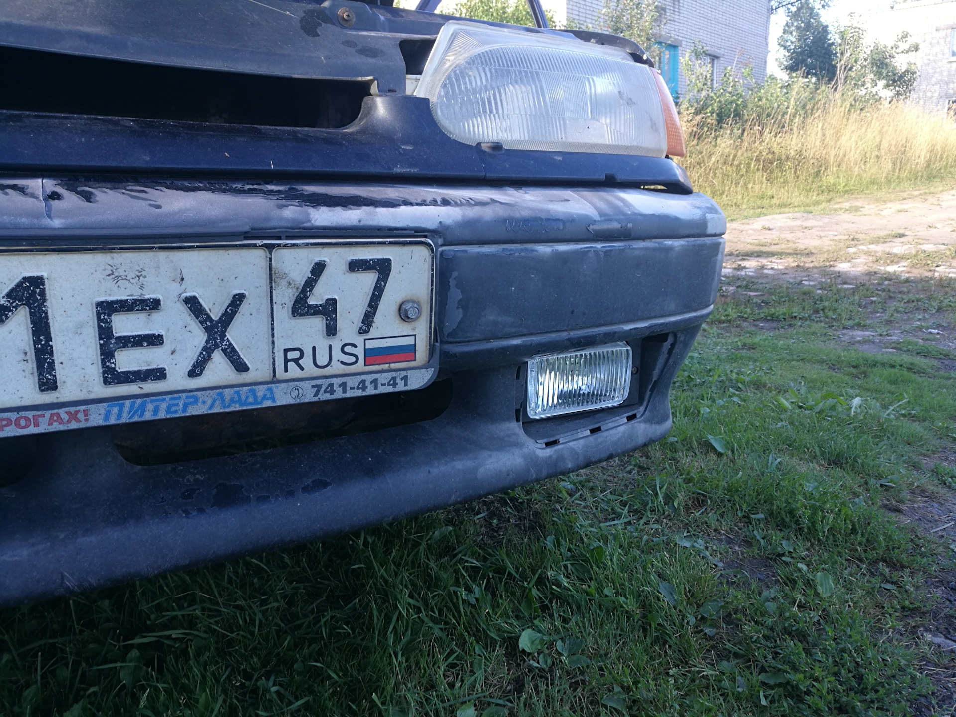 Противотуманки — Lada 2115, 1,5 л, 2007 года | своими руками | DRIVE2