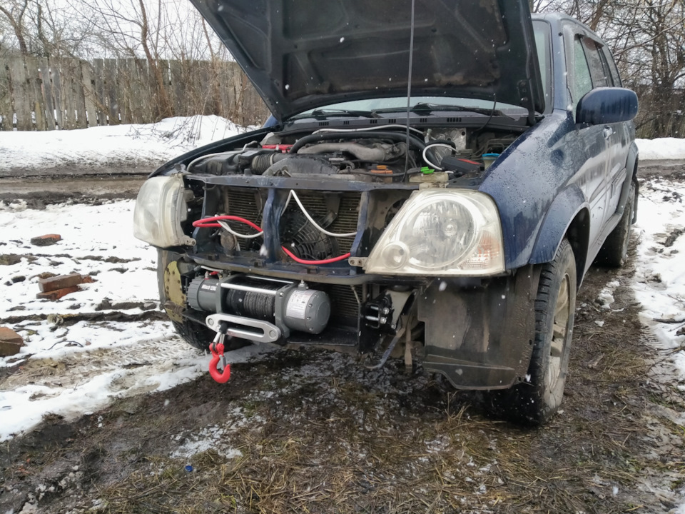 Лебёдку мне в бампер Сузуки гранд Витара хл — Suzuki Vitara XL7, 2,7 л ...