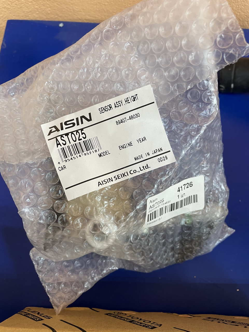 8940748030 Датчик TOYOTA LEXUS | Запчасти на DRIVE2