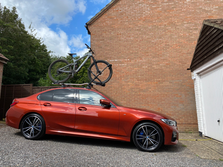 Крепление для велосипеда на BMW G20 — BMW 3 series (G20), 2 л, 2021 ...