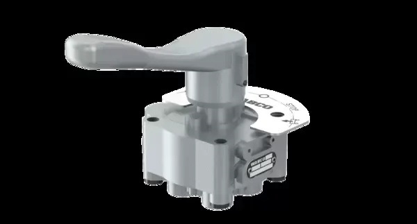 4630320200 Кран ручной подъема прицепа. (1 вх. 4 вых.) 4630320207, Mega ...