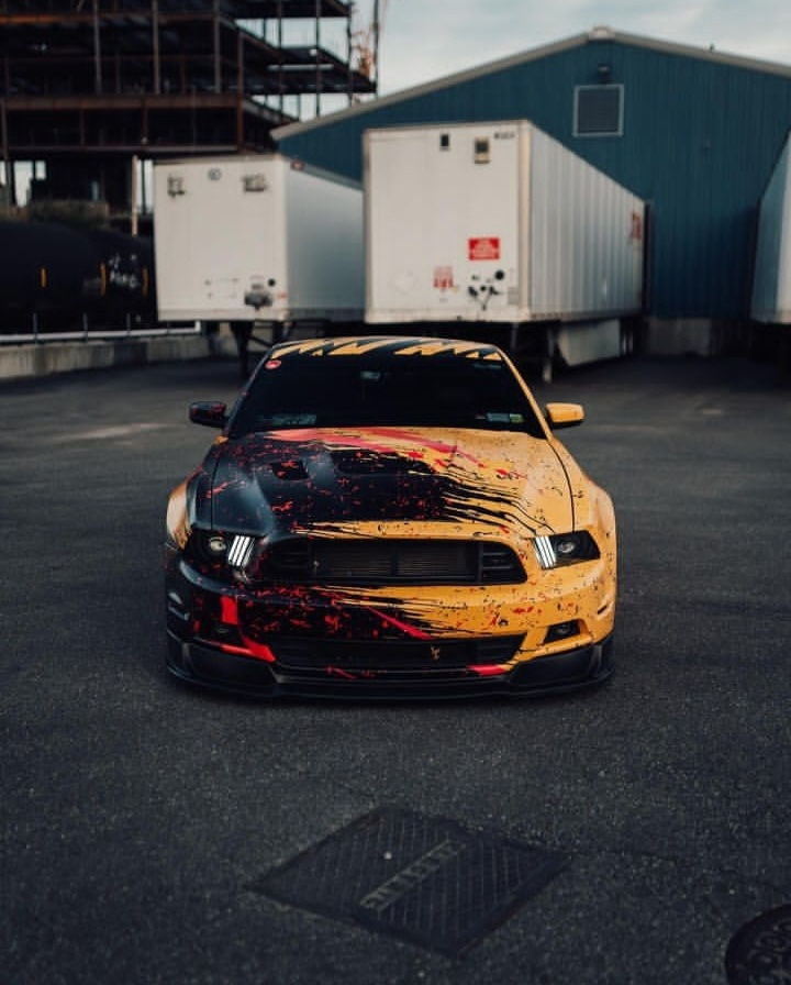 Плёнить или красить? — Ford Mustang (5G), 3,7 л, 2011 года | тюнинг ...