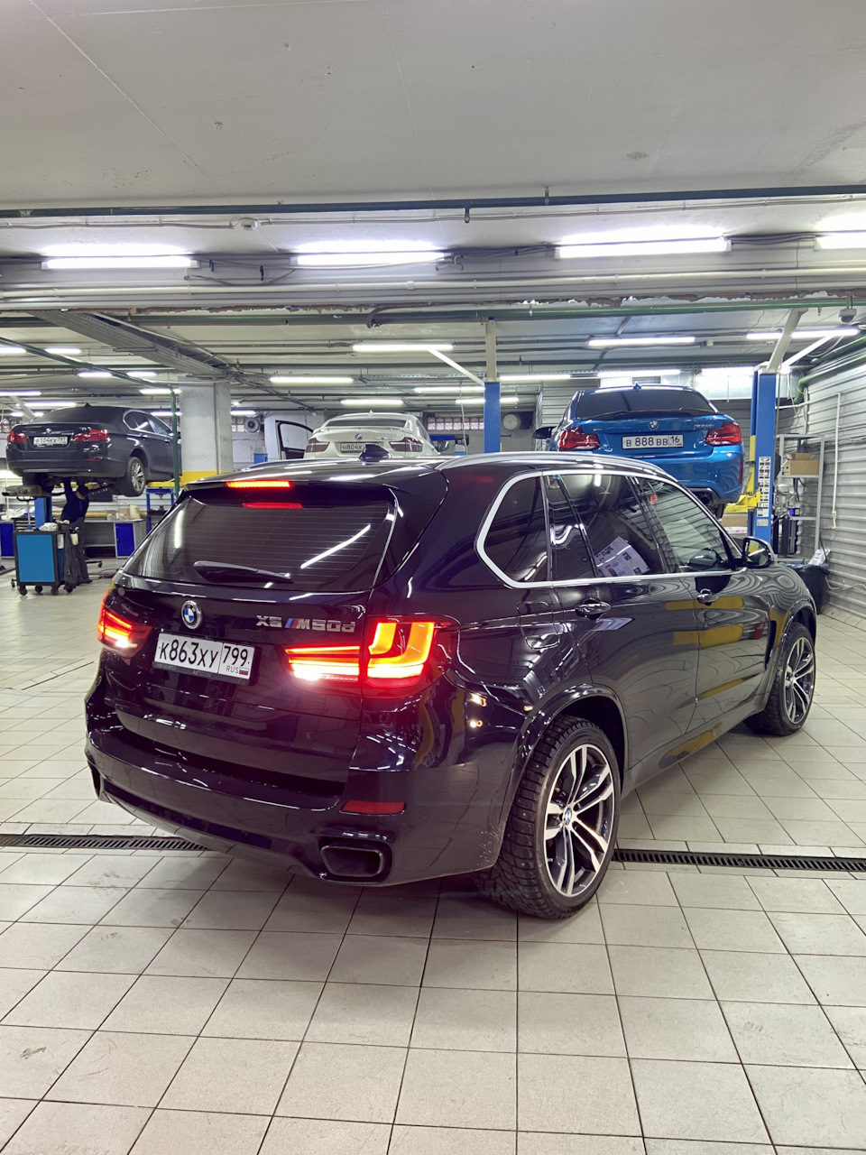 Опция RDC и осмотр подвески — BMW X5 (F15), 3 л, 2016 года | расходники ...