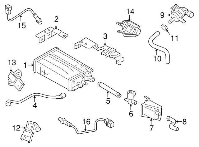 314301Y000 VALVE-CANISTER CLOSE KIA HYUNDAI | Запчасти на DRIVE2