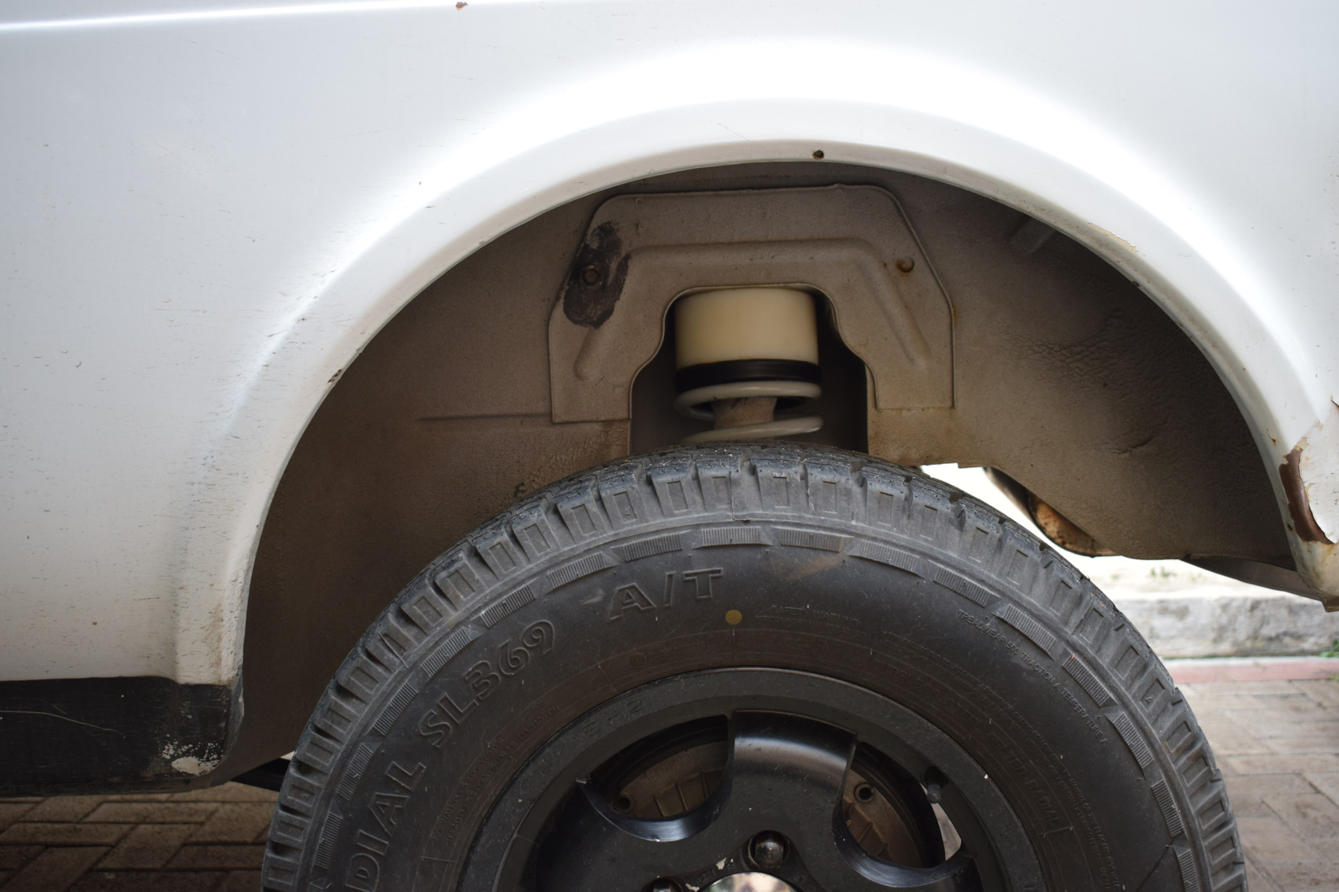 Suspension Lift — Lada 4x4 3D, 1,7 л, 2003 года | тюнинг | DRIVE2