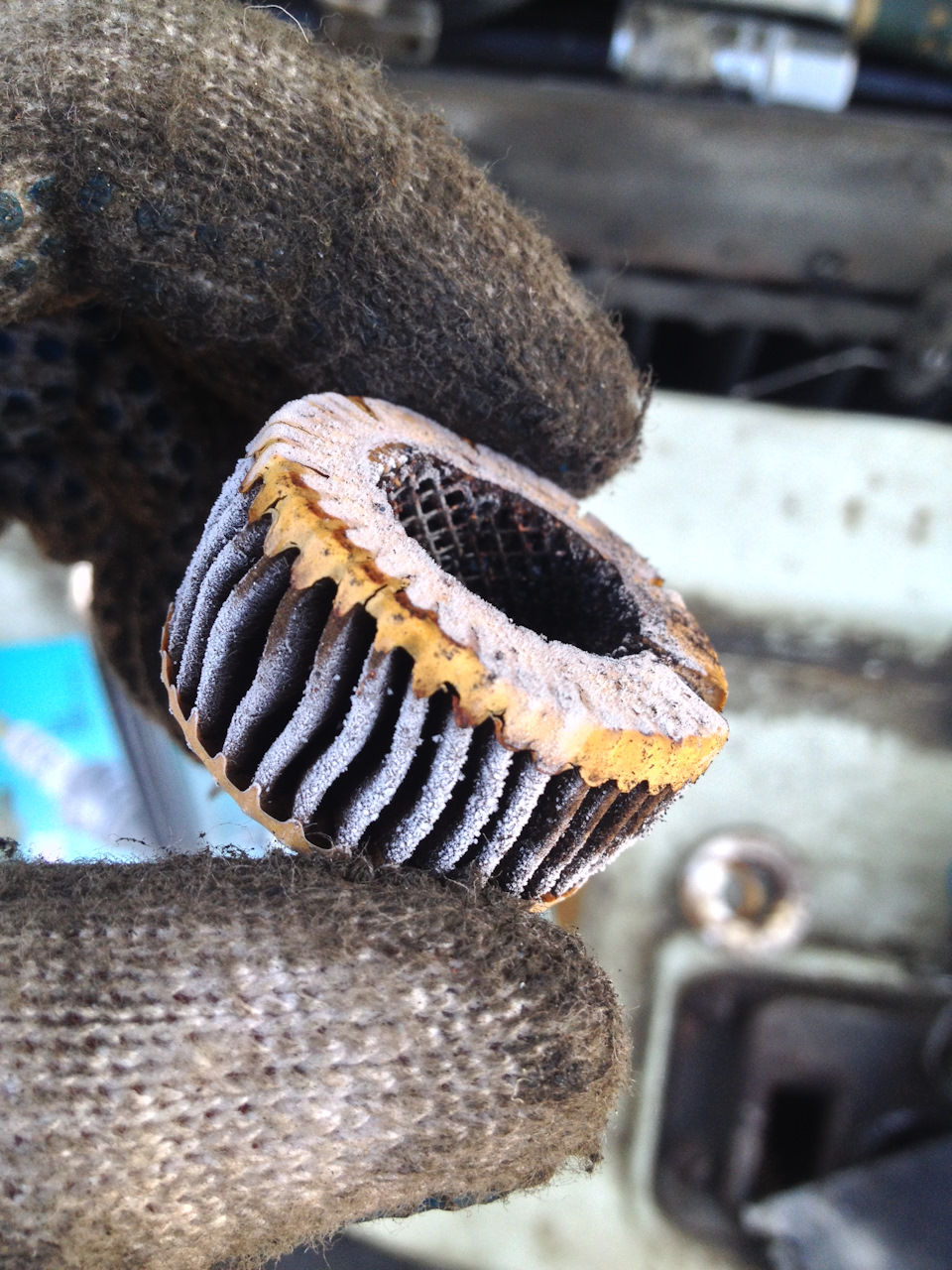 16. Замена воздушного фильтра. — Mercedes-Benz M-Class (W163), 2,7 л ...