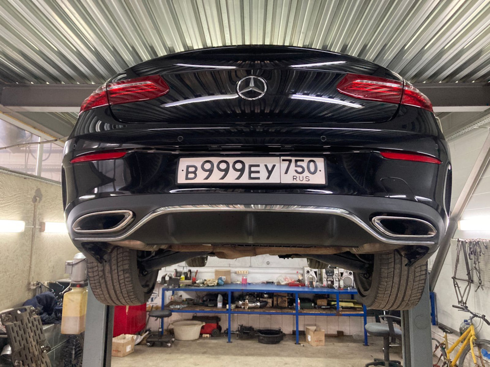 Диффузор brabus carbon — Mercedes-Benz E-Class Coupe (C238), 2 л, 2017 ...