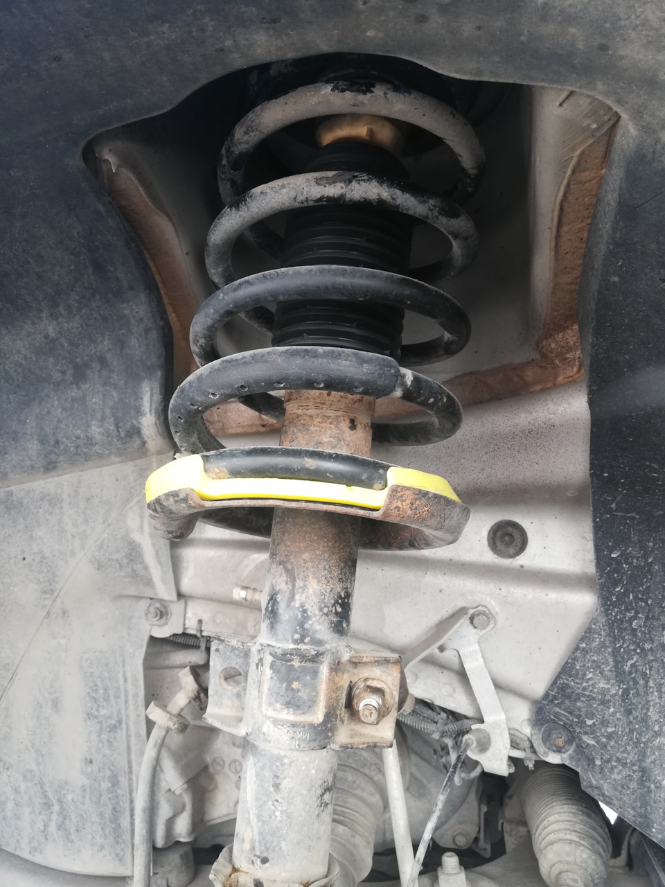 ТО передней оси — Volvo XC90 (1G), 2,5 л, 2004 года | плановое ТО | DRIVE2