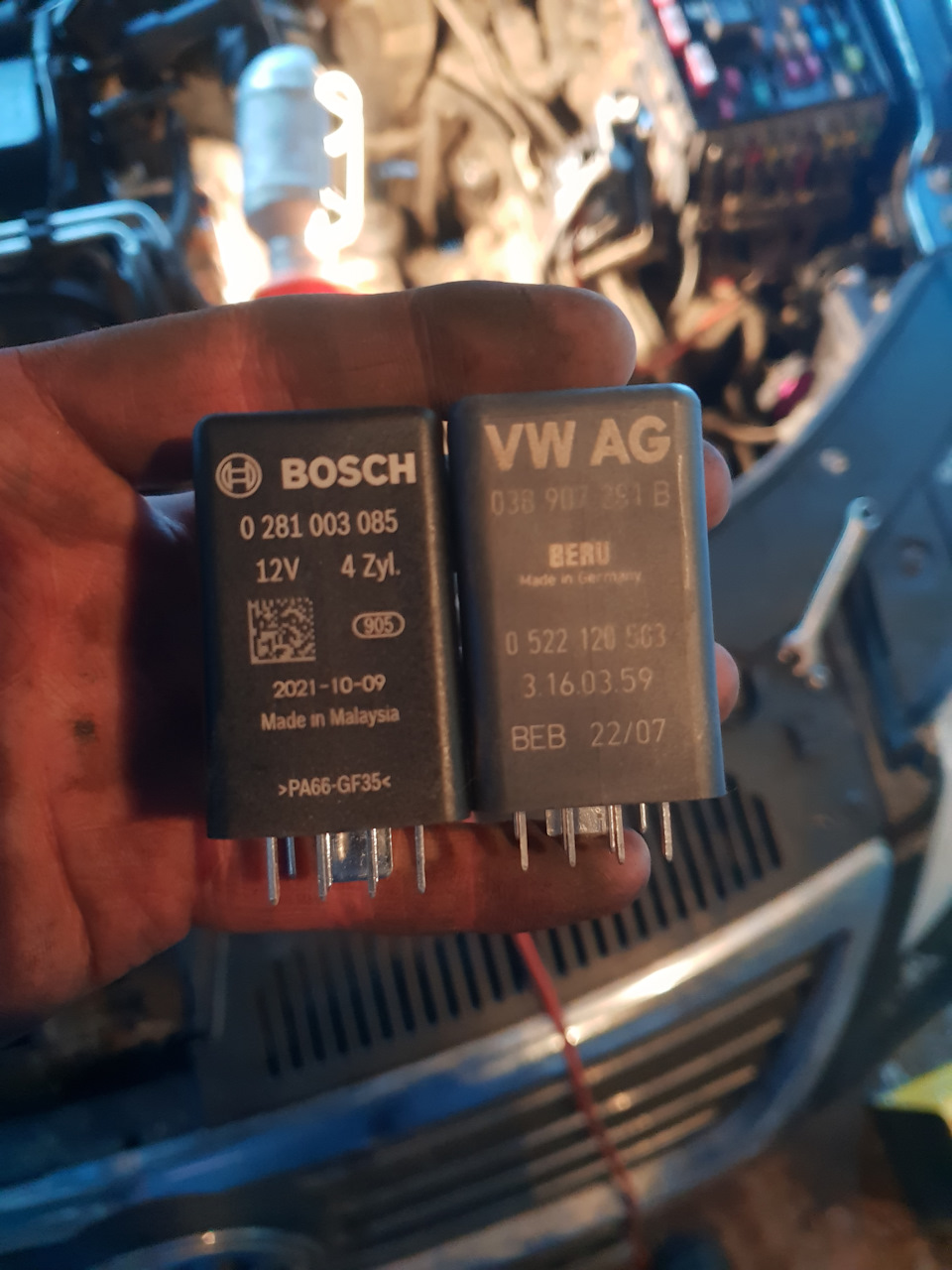 0281003085 Блок управления нагревом BOSCH | Запчасти на DRIVE2