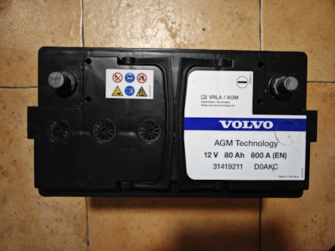 31419211 АКБ 800 А Volvo | Запчасти на DRIVE2
