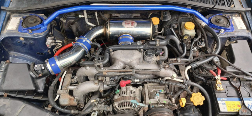 Kakimoto BIC 319 intake impreza ej204 edm — Subaru Impreza (GD/GG), 2 л ...