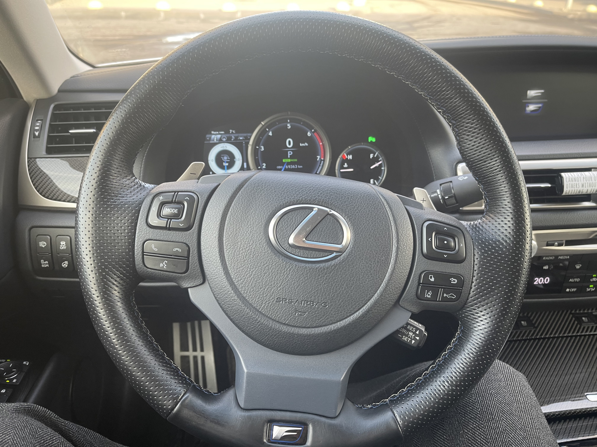 Допилил приборку — Lexus GS (L10), 2 л, 2018 года | визит на сервис ...