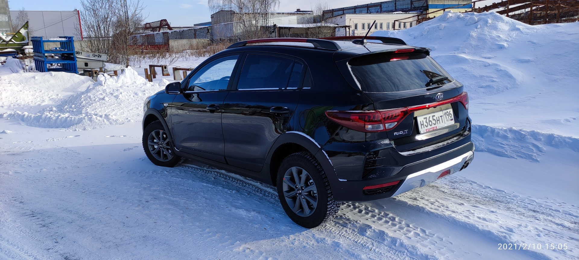 Первые фотки. — KIA Rio X, 1,6 л, 2021 года | покатушки | DRIVE2