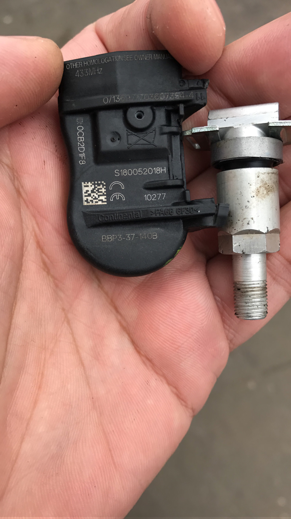 BBP337140B ДАТЧИК ДАВЛЕНИЯ в шине Mazda | Запчасти на DRIVE2