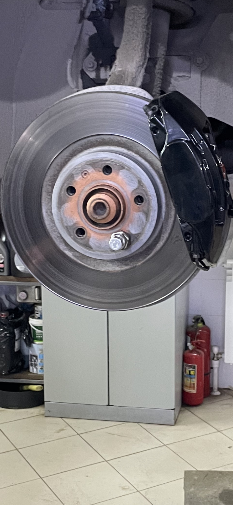 Замена турбины от б9, замена суппортов Brembo 4 pot — Audi A4 (B8), 2 л ...