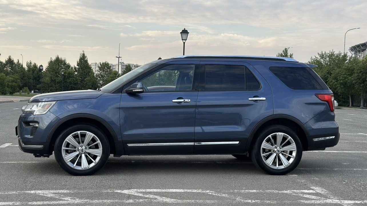 Ford Explorer (5G) 3.5 бензиновый 2019 | Pacific blue на DRIVE2