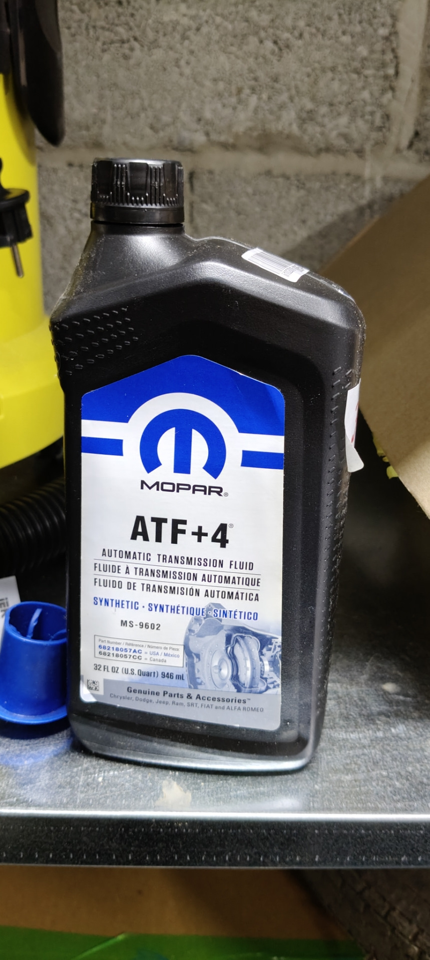 68218057AC Масло трансмиссионное ATF+4 Mopar Chrysler | Запчасти на DRIVE2