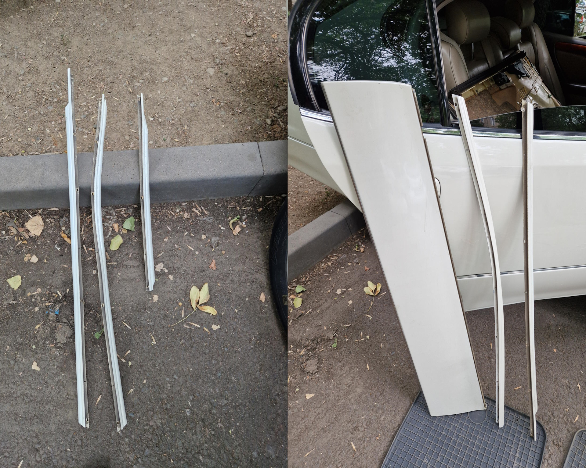 Запись #13. Молдинги дверей — Lexus GS (JZS160), 3 л, 1998 года ...