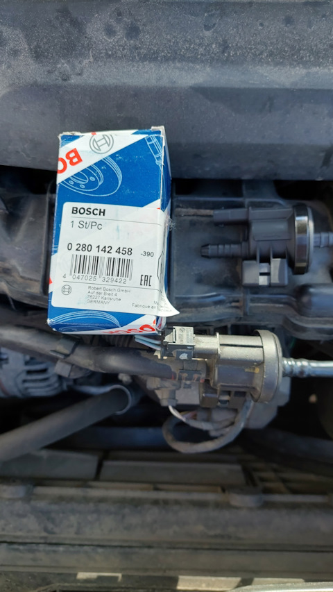 0280142458 клапан вентиляции топливного бака BOSCH | Запчасти на DRIVE2