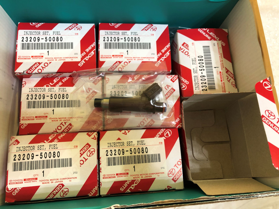 Новые форсунки TLC 200 2008 2uz-fe. — Toyota Land Cruiser 200, 4,7 л ...