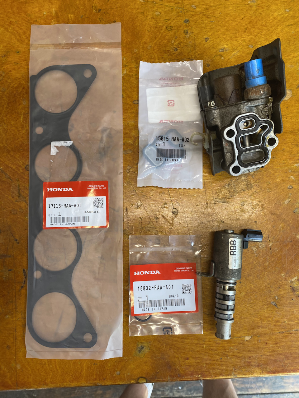 15832RAAA01 Резиновое кольцо клапана управления маслом Honda | Запчасти ...