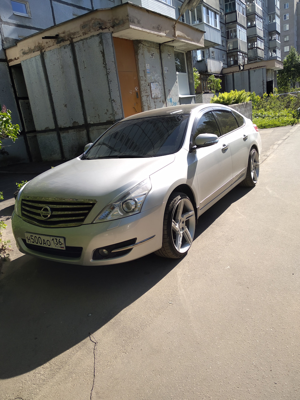 Тонировка — Nissan Teana (J32), 2,5 л, 2012 года | стайлинг | DRIVE2