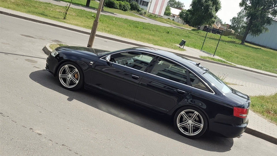 Накладка на заднее стекло. Продана — Audi A6 (C6), 5 л, 2005 года ...