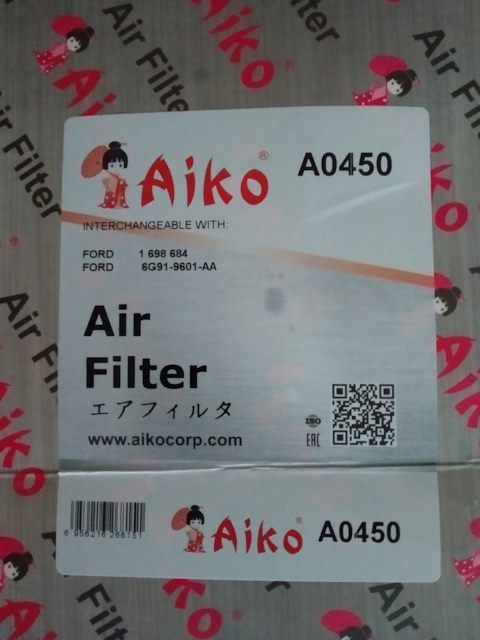 1698684 Фильтр воздушный / Mondeo-IV, S-Max, Galaxy 1.6/2,0 Zetec ...