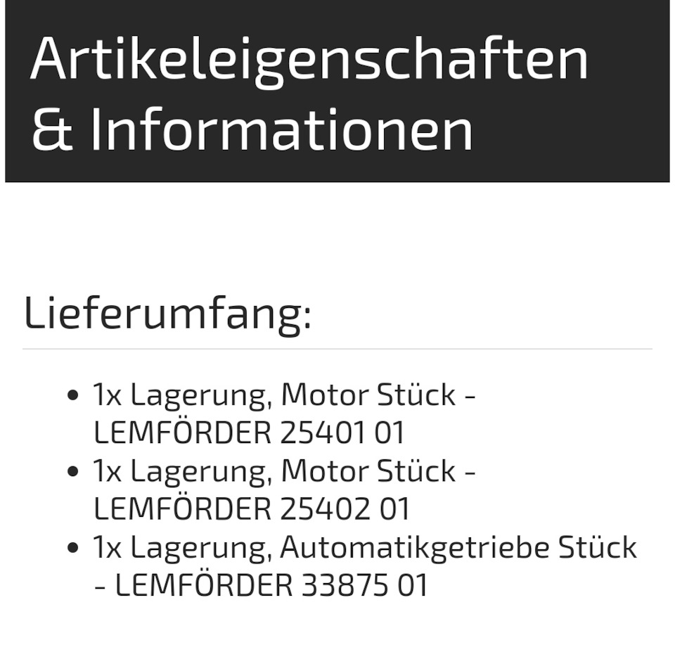Подушки мотора и коробки автомат — Mercedes-Benz C-class (W203), 2,2 л ...