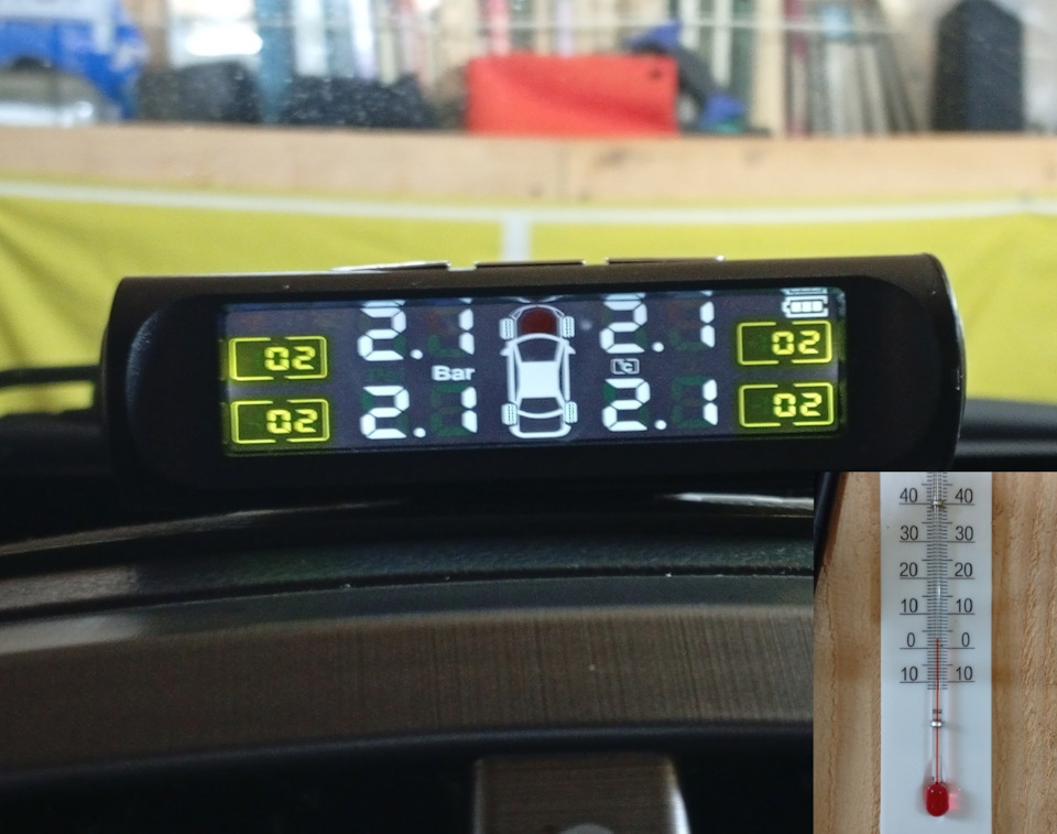 Система контроля давления в шинах TPMS TP-300 — Chery Tiggo 1, 1,6 л ...