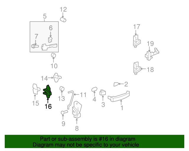 6940360010 Стопор двери багажника TOYOTA LEXUS | Запчасти на DRIVE2