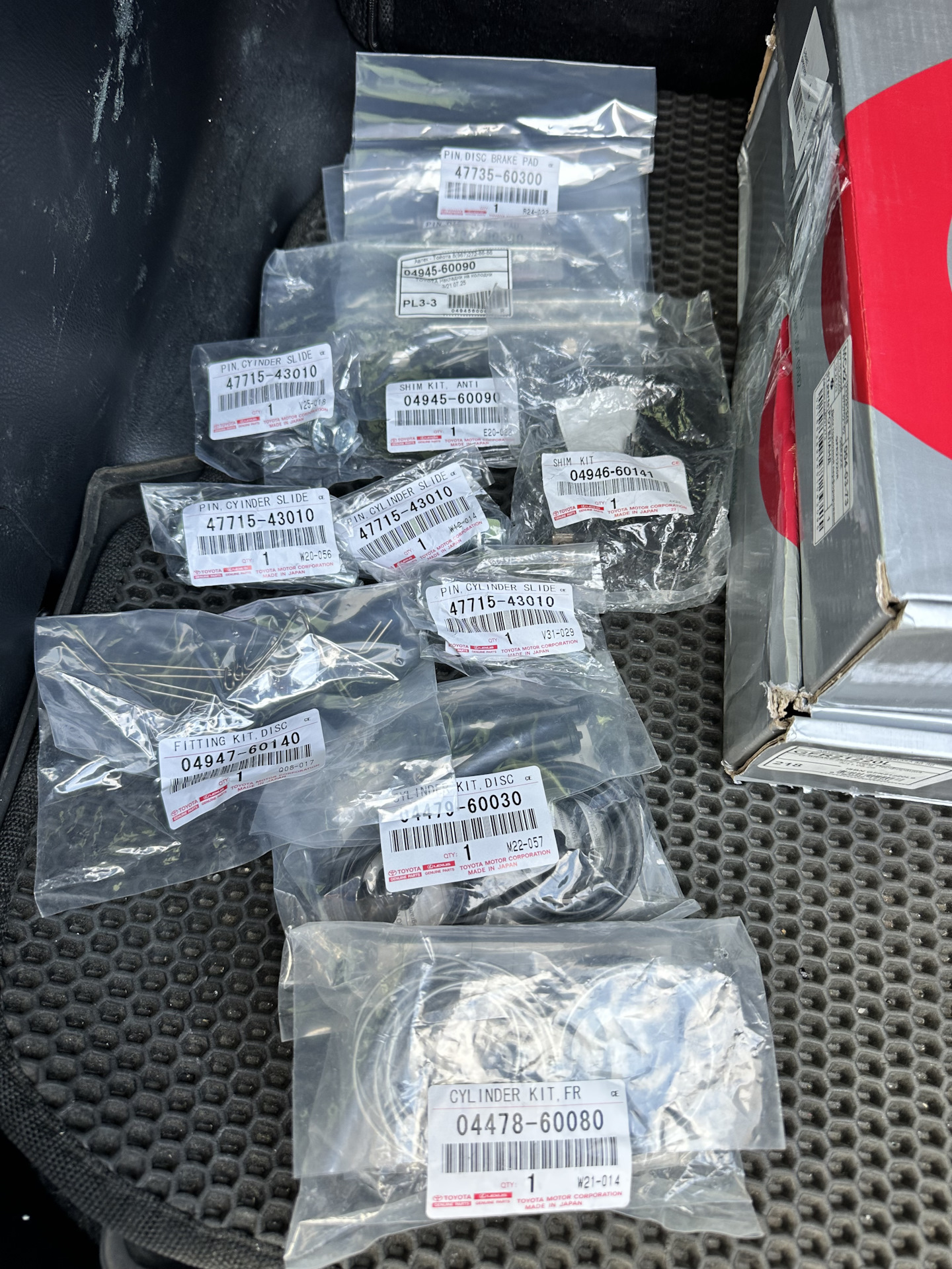 Тормоза по кругу — Toyota Land Cruiser Prado 150-series, 2,8 л, 2018 ...