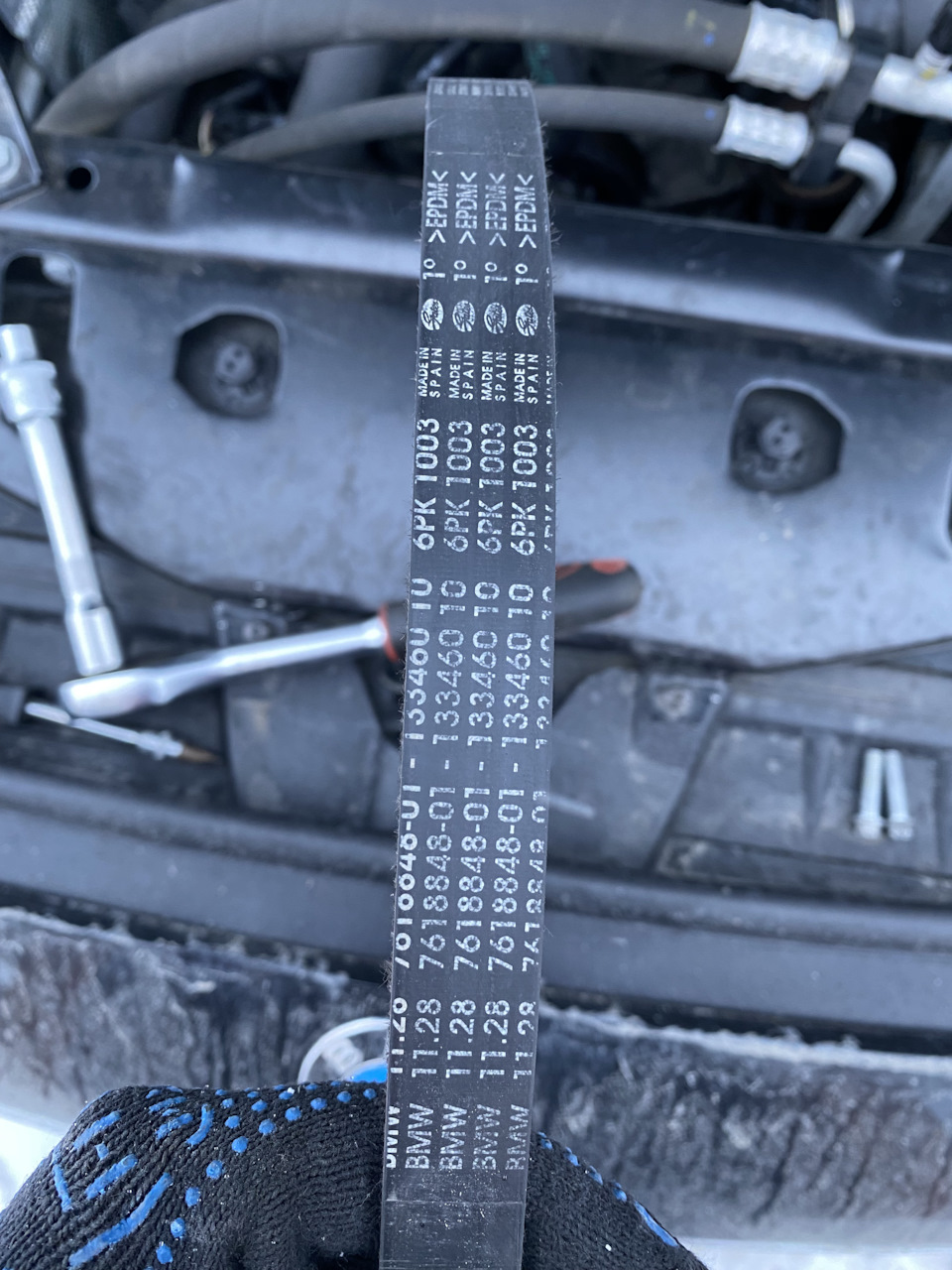 11287618848 Клиновой рифленый ремень BMW | Запчасти на DRIVE2