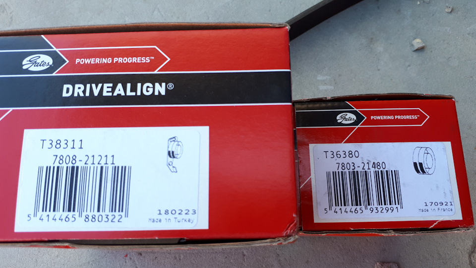 T36380 Опорные ролики и шкивы GATES | Запчасти на DRIVE2