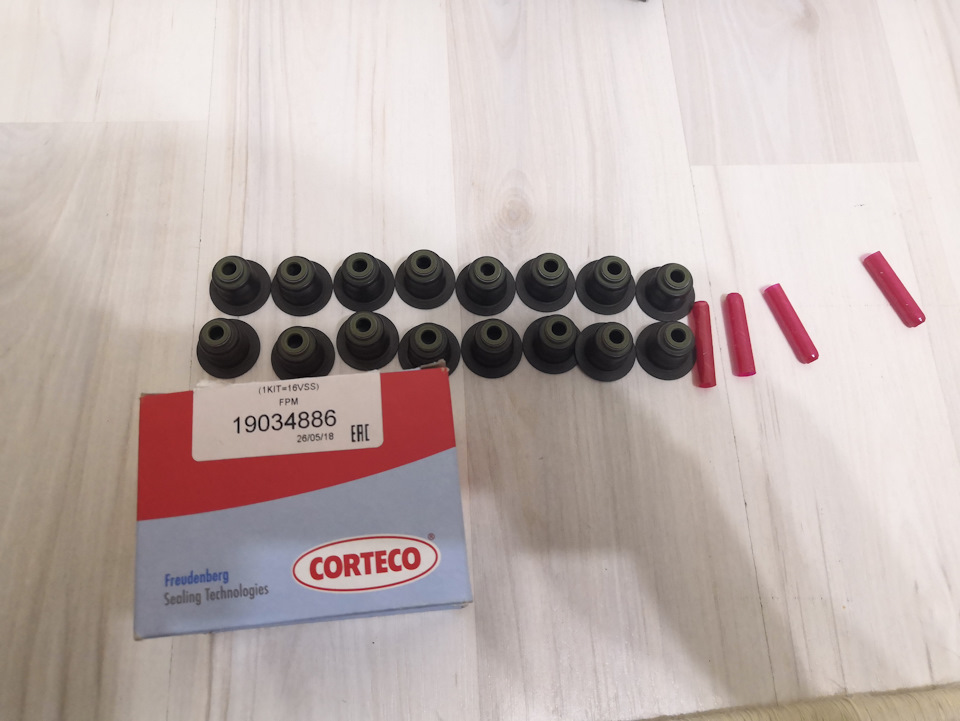 19034886 Комплект прокладок, стержень клапана CORTECO | Запчасти на DRIVE2
