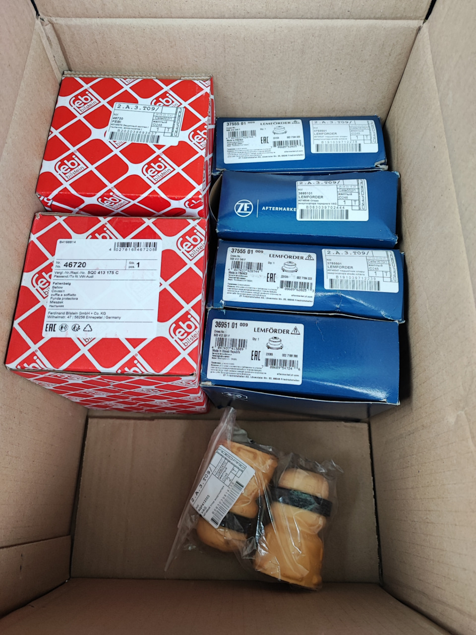 Перебрал переднюю ходовку + переобувка — Skoda Kodiaq (1G), 2 л, 2016 года | визит на сервис ...