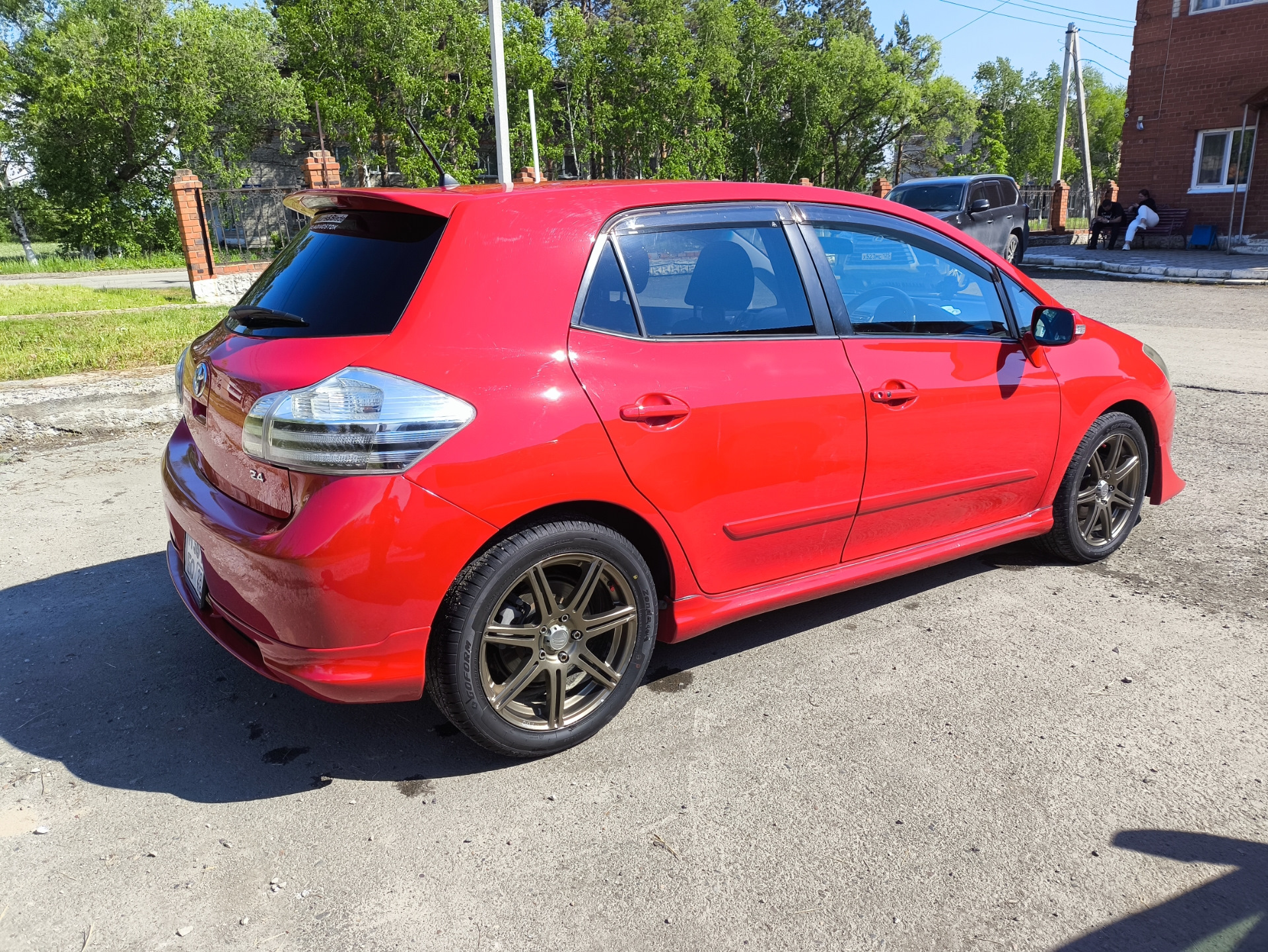 Тонировка. А как? — Toyota Blade, 2,4 л, 2007 года | стайлинг | DRIVE2