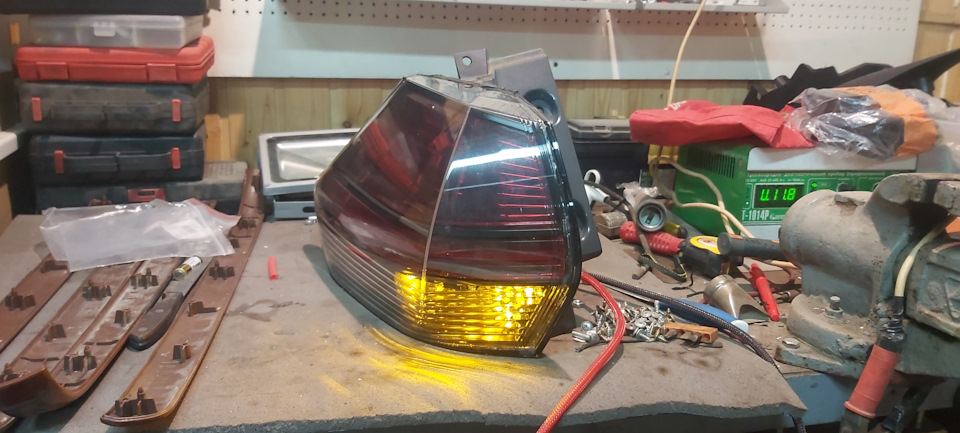 Тюнинг задние фонари nissan x-trail t32 full led на Nissan X-Trail III ...