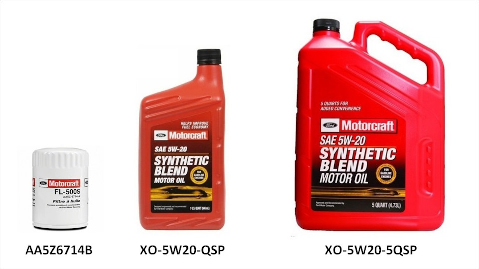 AA5Z6714B фильтр масл FL-500S Ford | Запчасти на DRIVE2